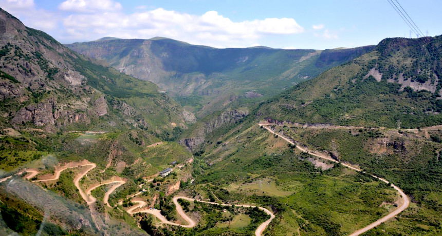 Devil's Bridge, Syunik, Armenia