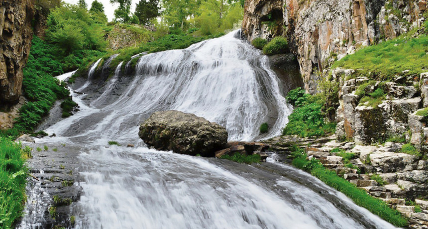 Jermuk Waterfall, Vayots Dzor, Armenia