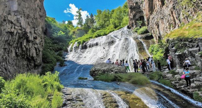 Jermuk Waterfall, Vayots Dzor, Armenia
