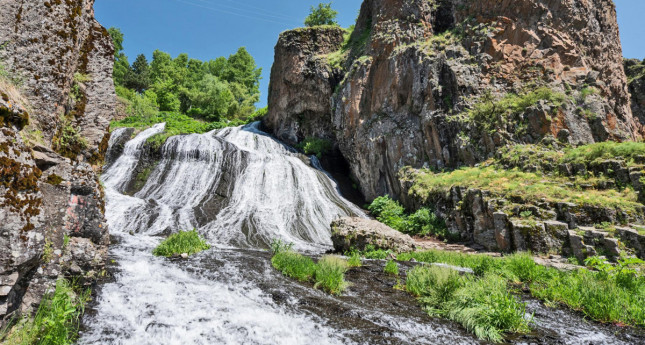 Jermuk Waterfall, Vayots Dzor, Armenia