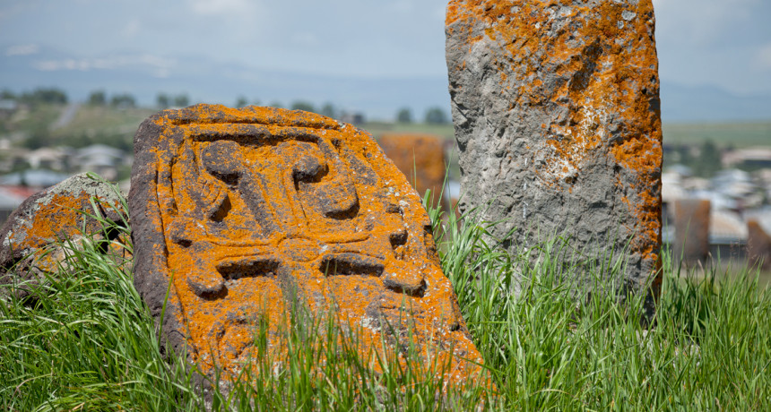 Noratus Crosstones, Gegharkunik, Armenia