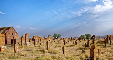 Noratus Crosstones, Gegharkunik, Armenia