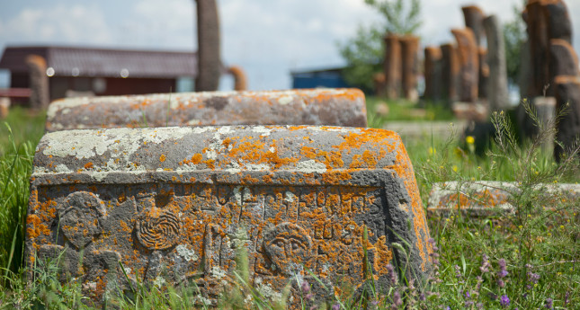 Noratus Crosstones, Gegharkunik, Armenia