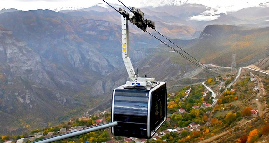 Wings of Tatev Ropeway, Syunik, Armenia