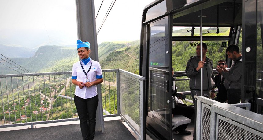 Wings of Tatev Ropeway, Syunik, Armenia
