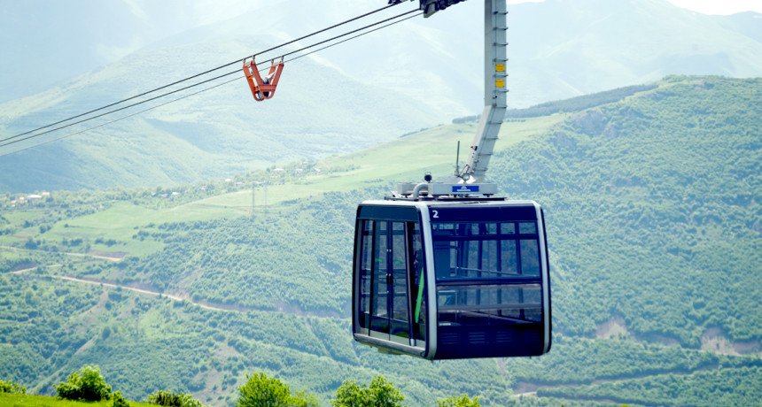Wings of Tatev Ropeway, Syunik, Armenia