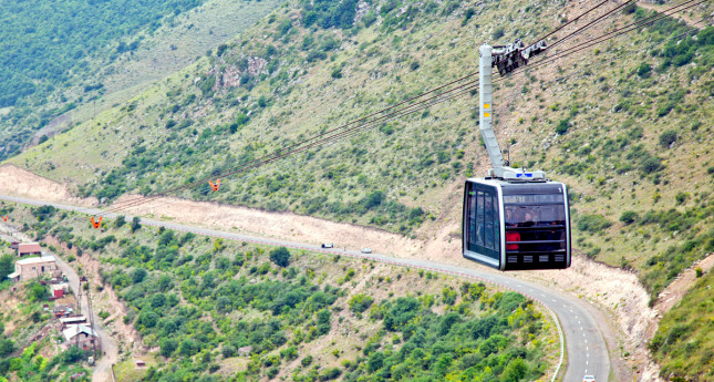 Wings of Tatev Ropeway, Syunik, Armenia