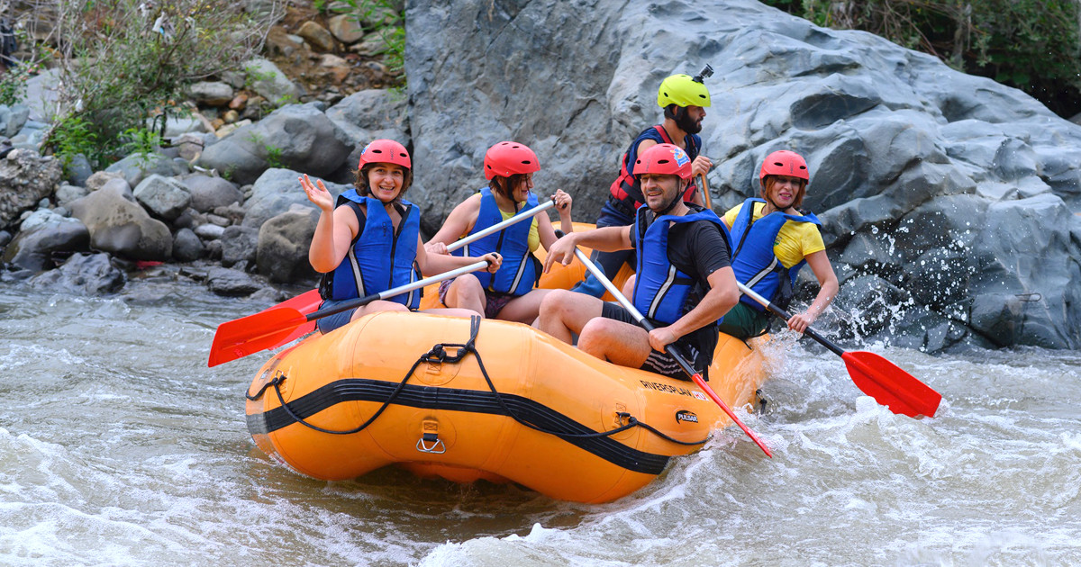 Rafting on Debed River, Lori, Armenia