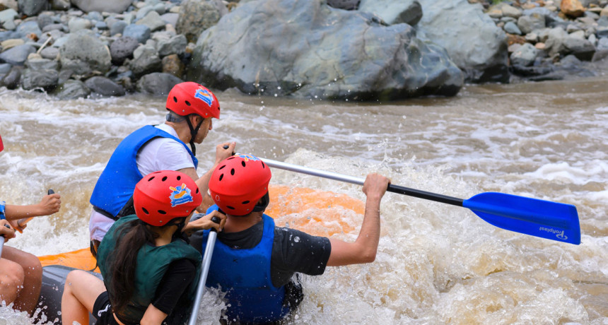 Rafting on Debed River, Lori, Armenia