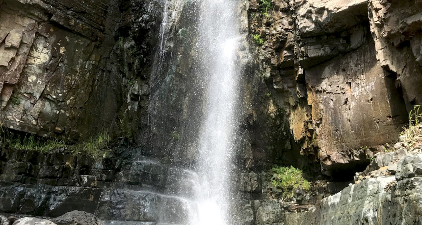 Vahagn and Astghik Waterfalls, Ararat, Armenia