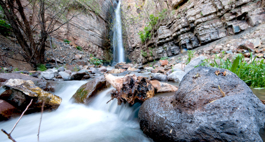Vahagn and Astghik Waterfalls, Ararat, Armenia