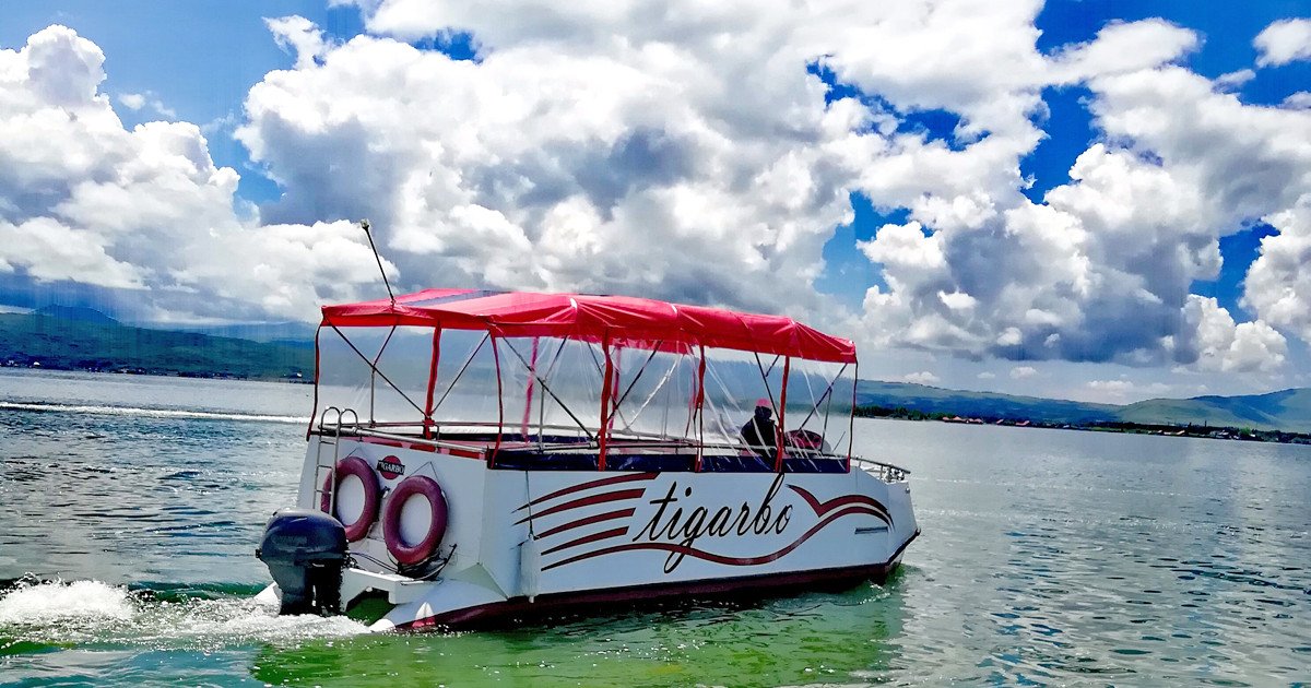 Boat Trip across Lake Sevan, Gegharkunik, Armenia