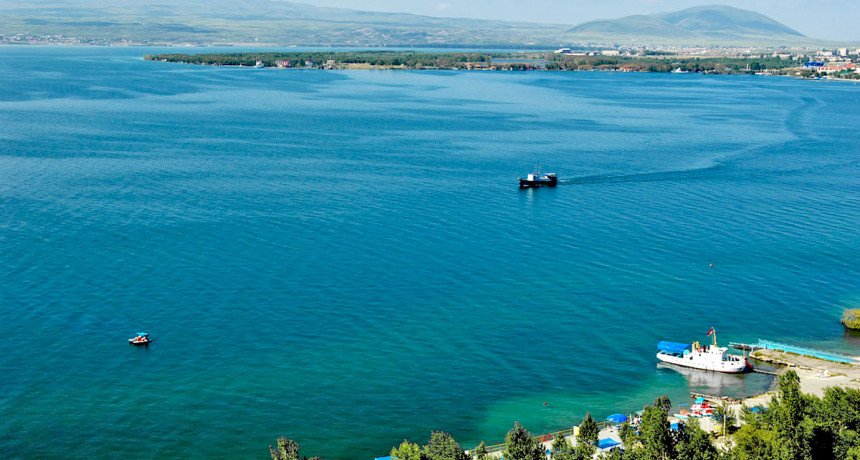 Boat Trip across Lake Sevan, Gegharkunik, Armenia