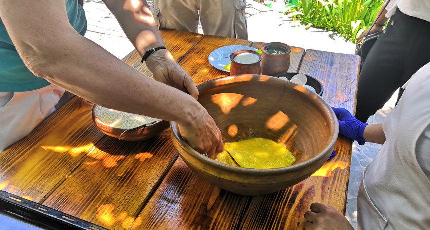Gata making master class, Armenia