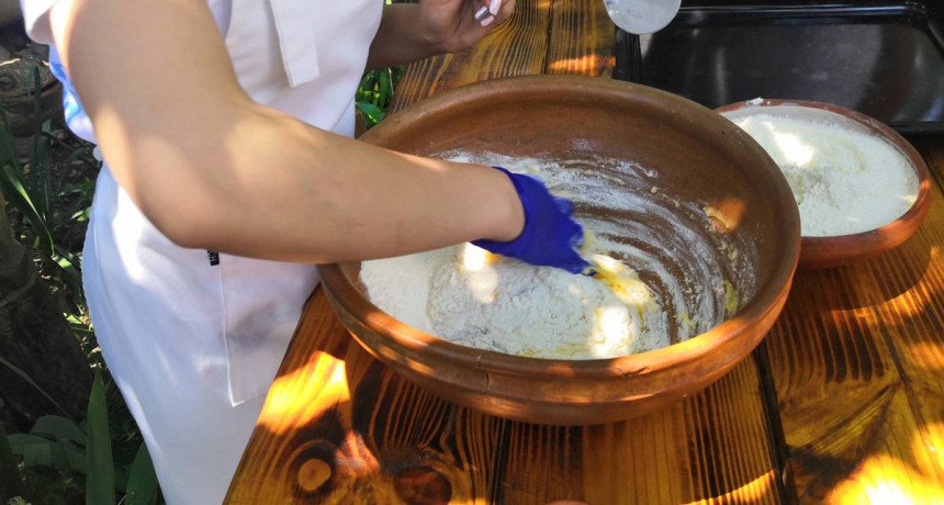 Gata making master class, Armenia