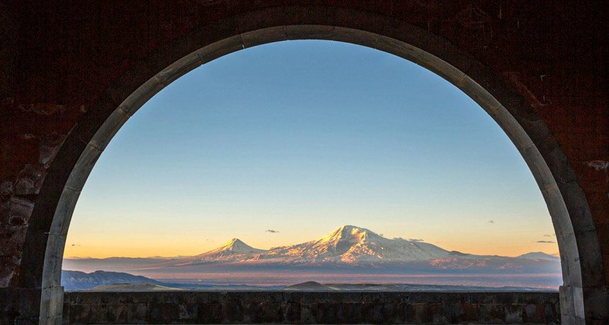 Arch of Charents, Kotayk, Armenia