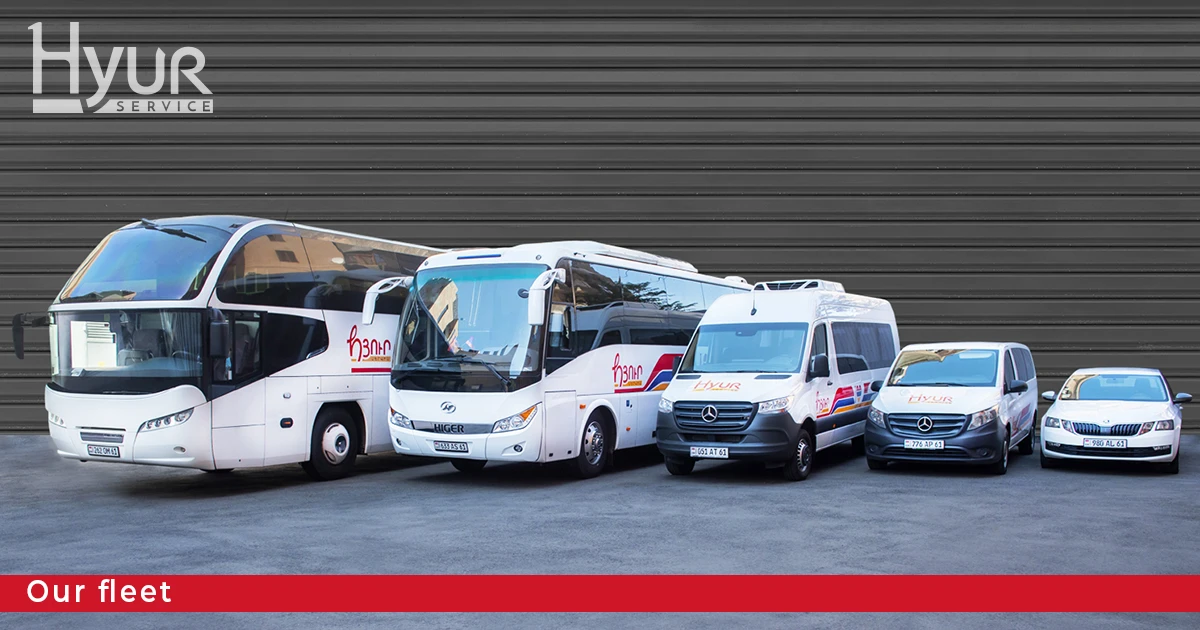 Our fleet: brand new vehicles – Hyur Service